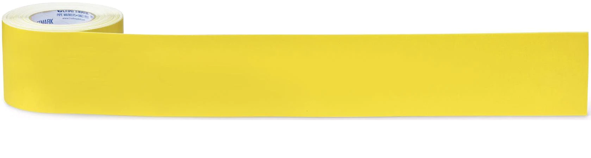 Custom RollMark™ V Self-Stick Rollform Pipe Marker – Craftmark Pipe Markers