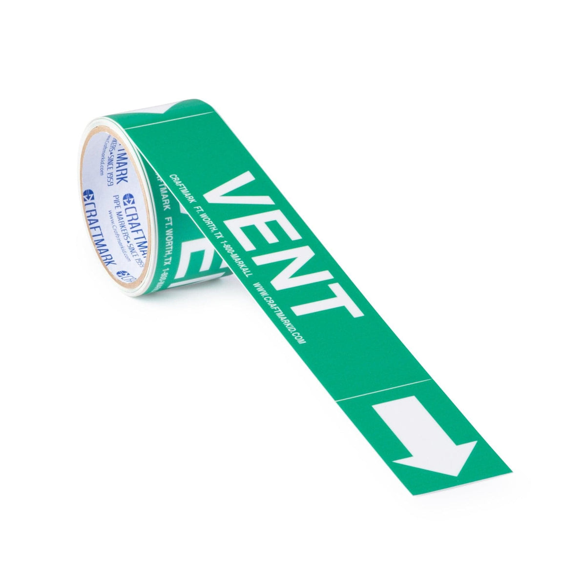 RollMark™ V Self-Stick Rollform Marker – Craftmark Pipe Markers